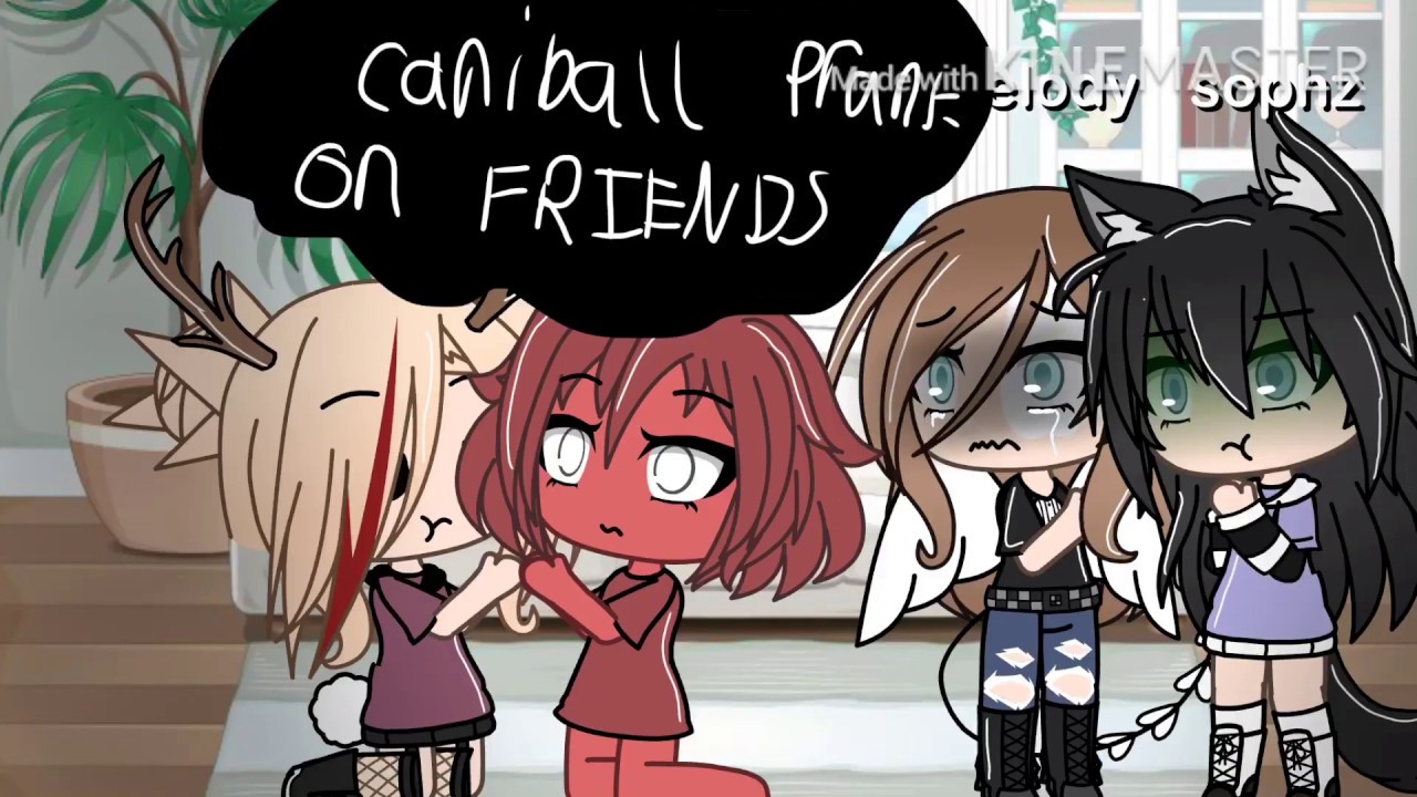 Caniball prank on friends //Melkinz_studios sophz studios// #teamsugar ...