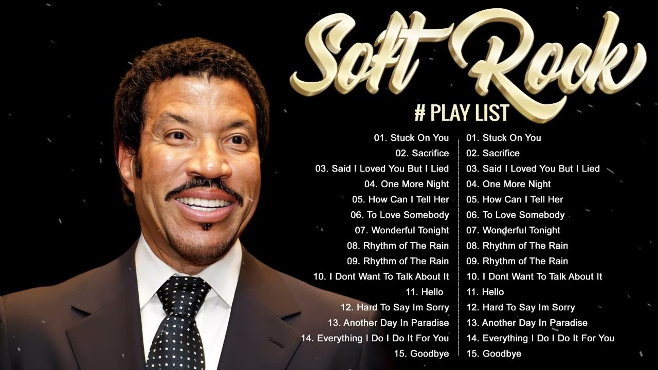 Lionel Richie ,Phil Collins, Air Supply, Bee Gees, Chicago, Rod Stewart ...