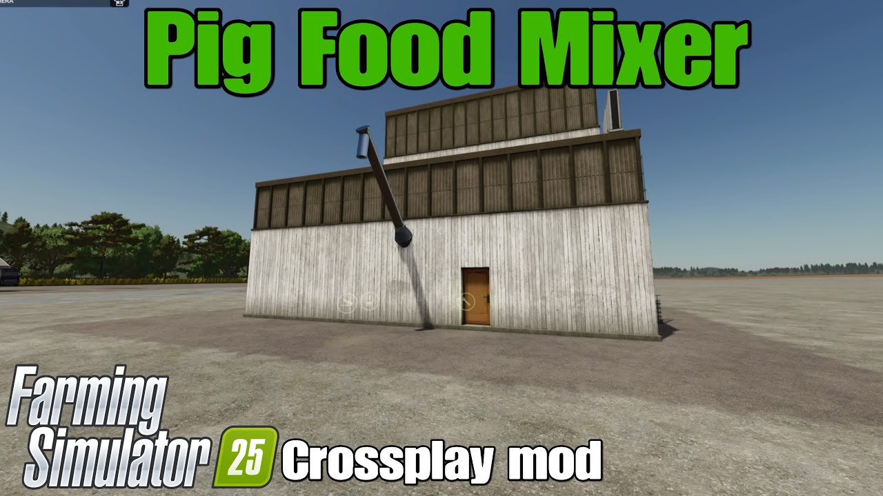 Pig Food Mixer / FS25 crossplay mod - YouTube