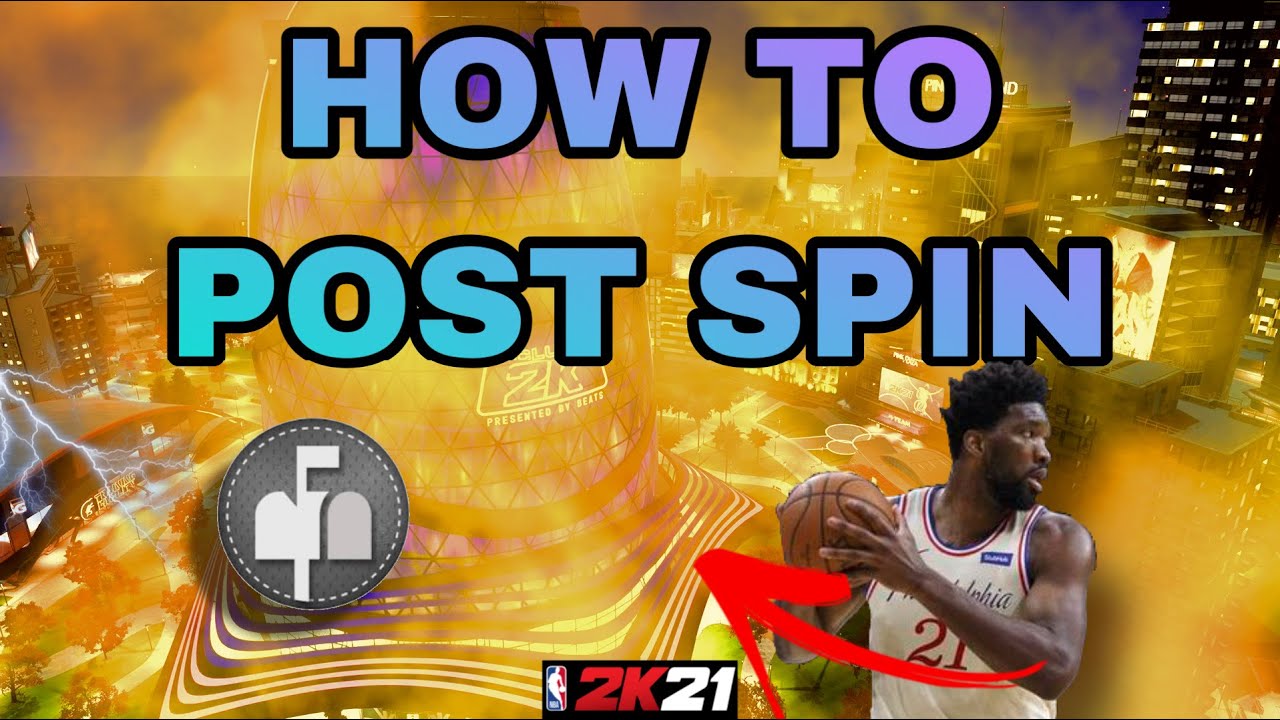 How to do a POST SPIN in NBA 2K21 - YouTube