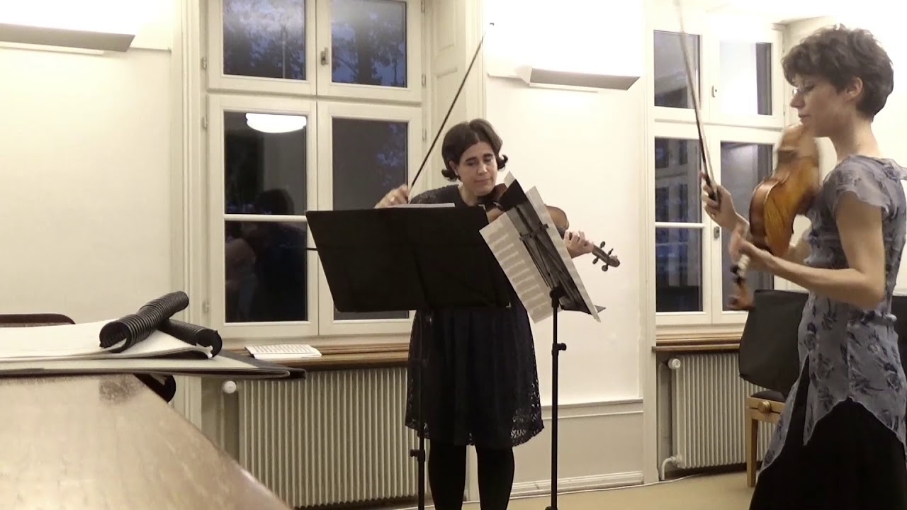 Violet Archer (1913 – 2000) Three duets für zwei Violinen (1955) - YouTube