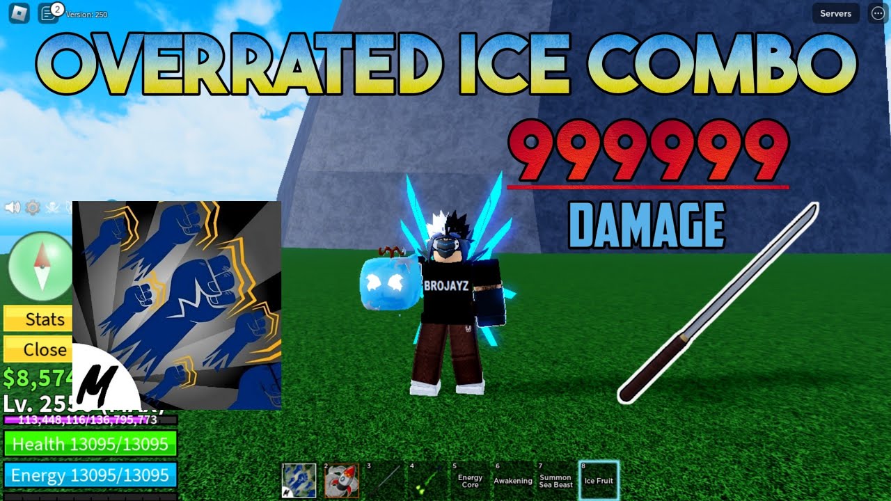 Easiest Ice combo in Bloxfruit - YouTube