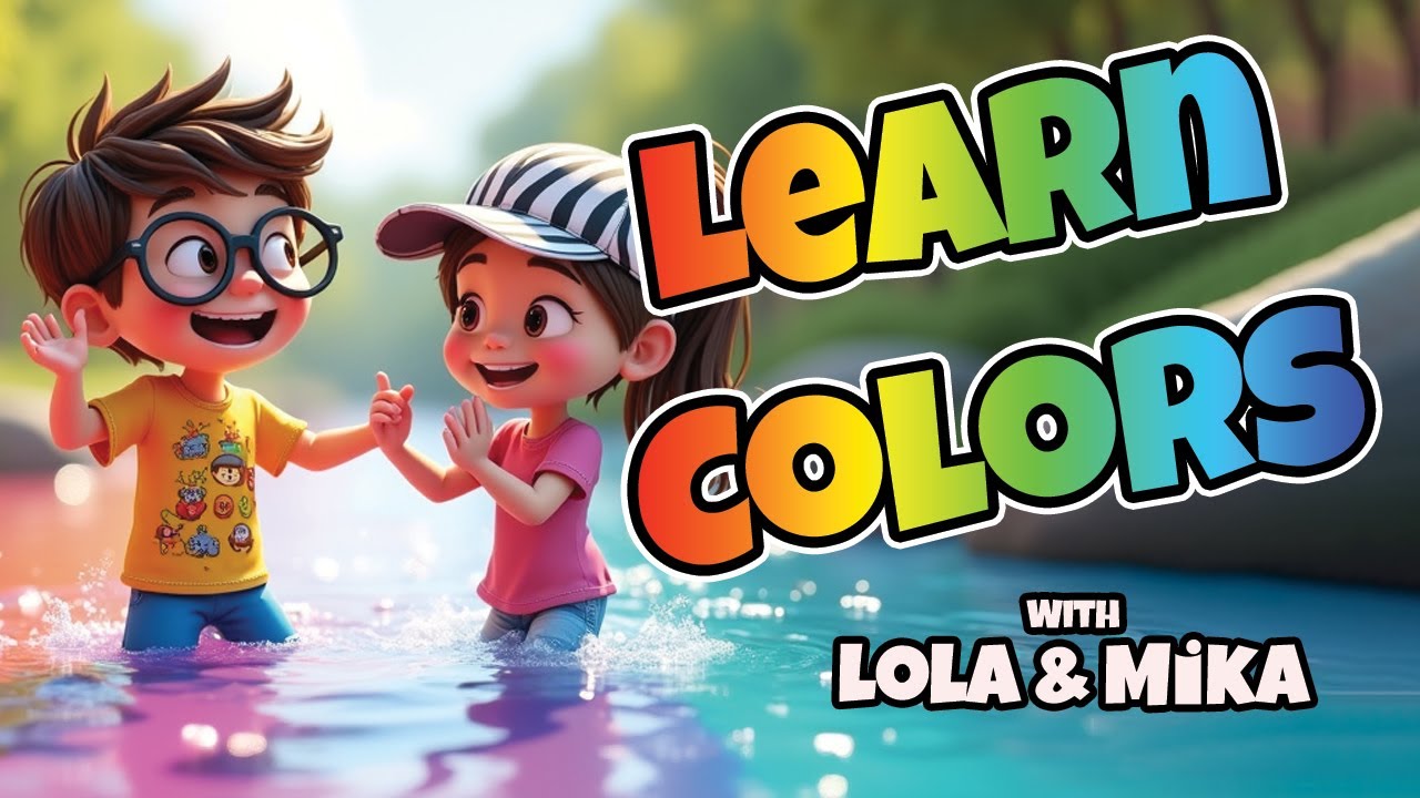Learn Colors with Lola & Mika | Happy kids Songs & Nursery Rhymes # ...