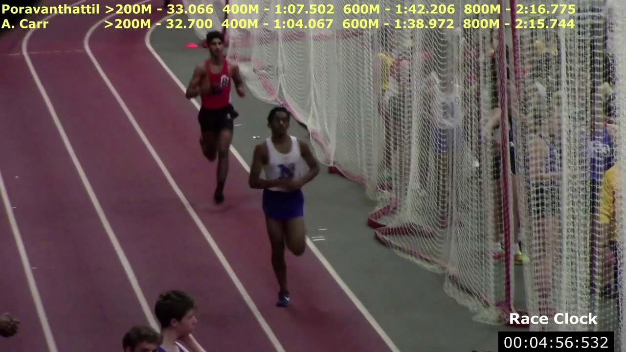 2020 CVC Relays 4X800 - Boys Rville-A - YouTube
