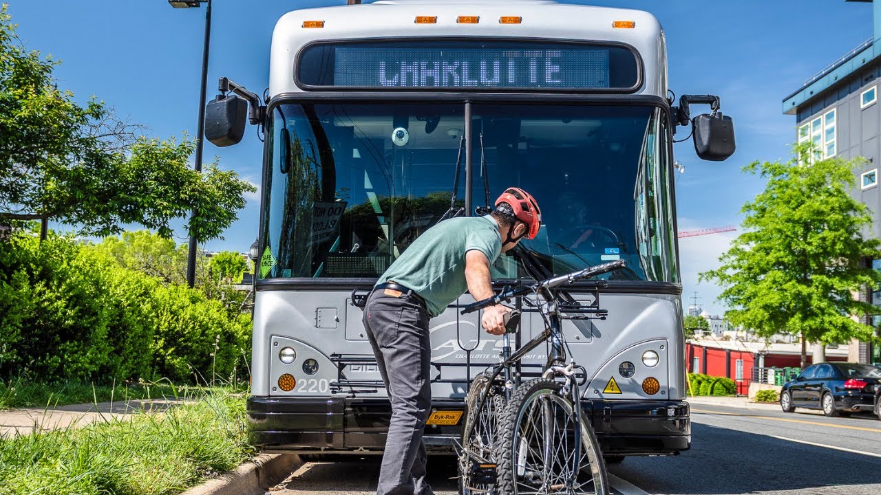 How to Use Bike Racks on the Bus | Rack & Ride Made Easy 🚌 - YouTube