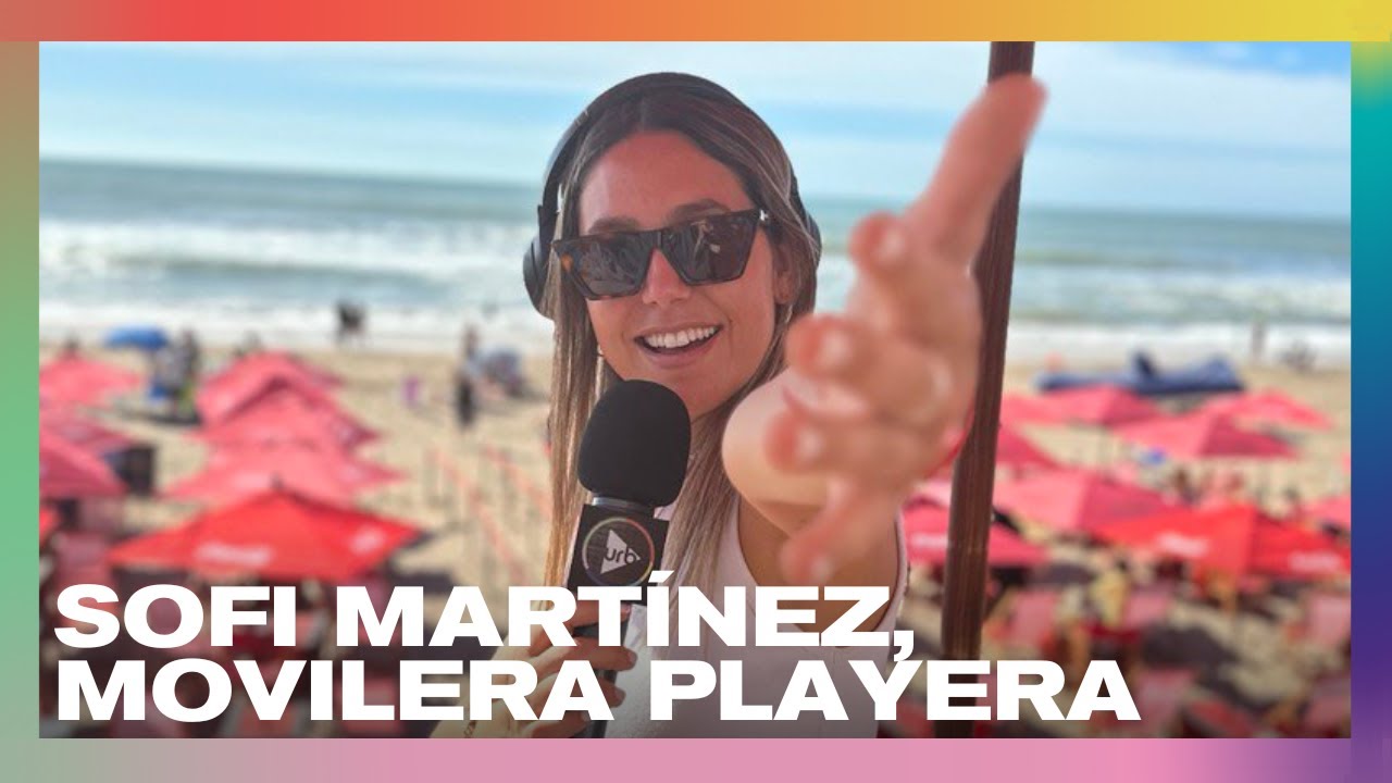 ¿Historias con suegros? Sofi Martínez, movilera en la playa de Villa ...