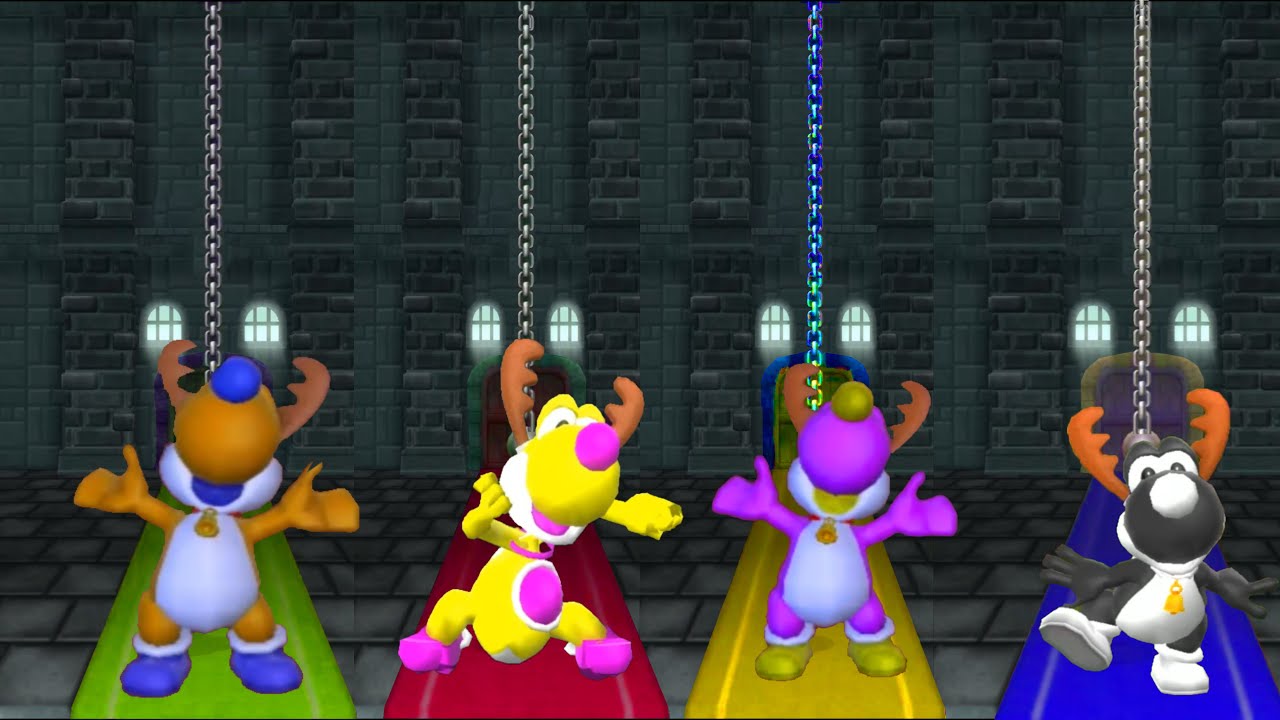 Mario Party 9 High Rollers Daisy vs Wario vs Koopa vs Peach - YouTube