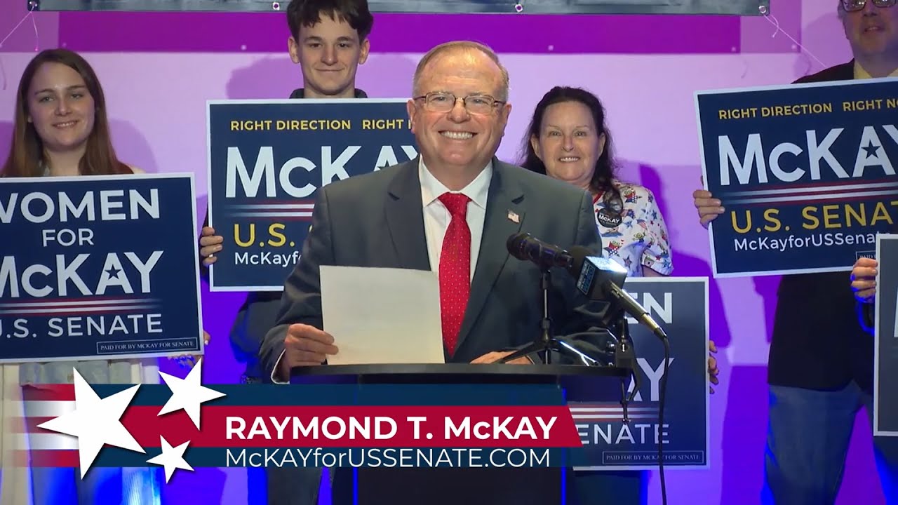 RAYMOND T. McKAY announces his candidacy - YouTube