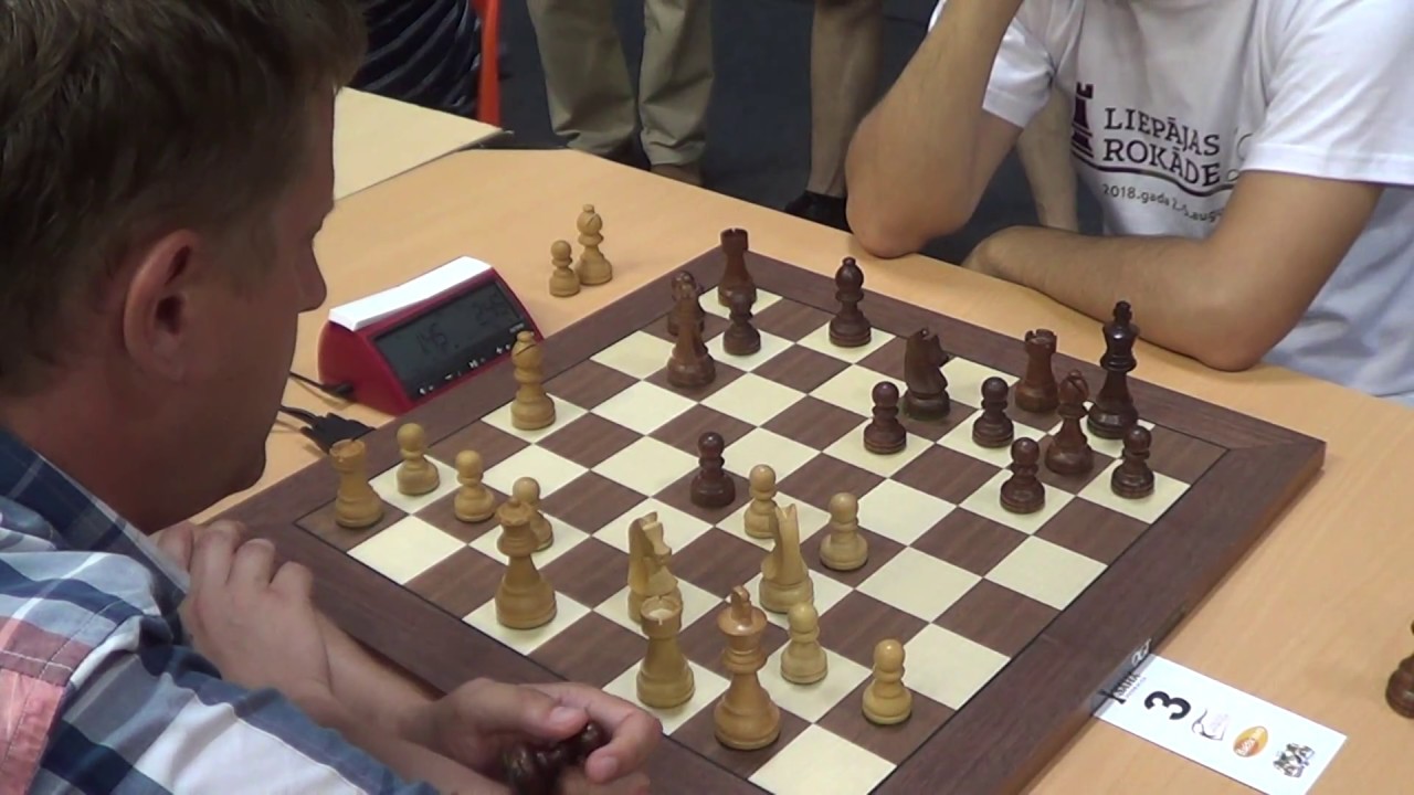 Blitz chess: Ivars Berzins - GM Igor Kovalenko, Sicilian Grand-Prix ...