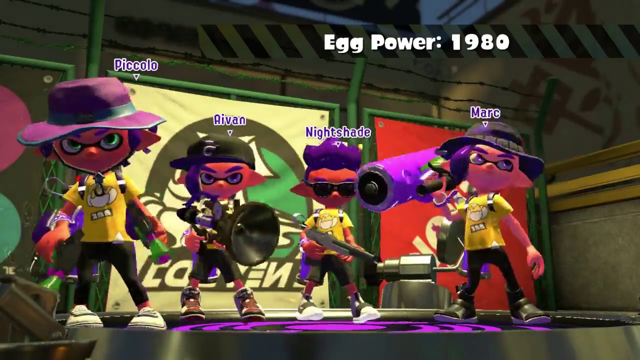 Splatoon 2: Splatfest 8 - Chicken Vs Egg (Team Egg) - YouTube