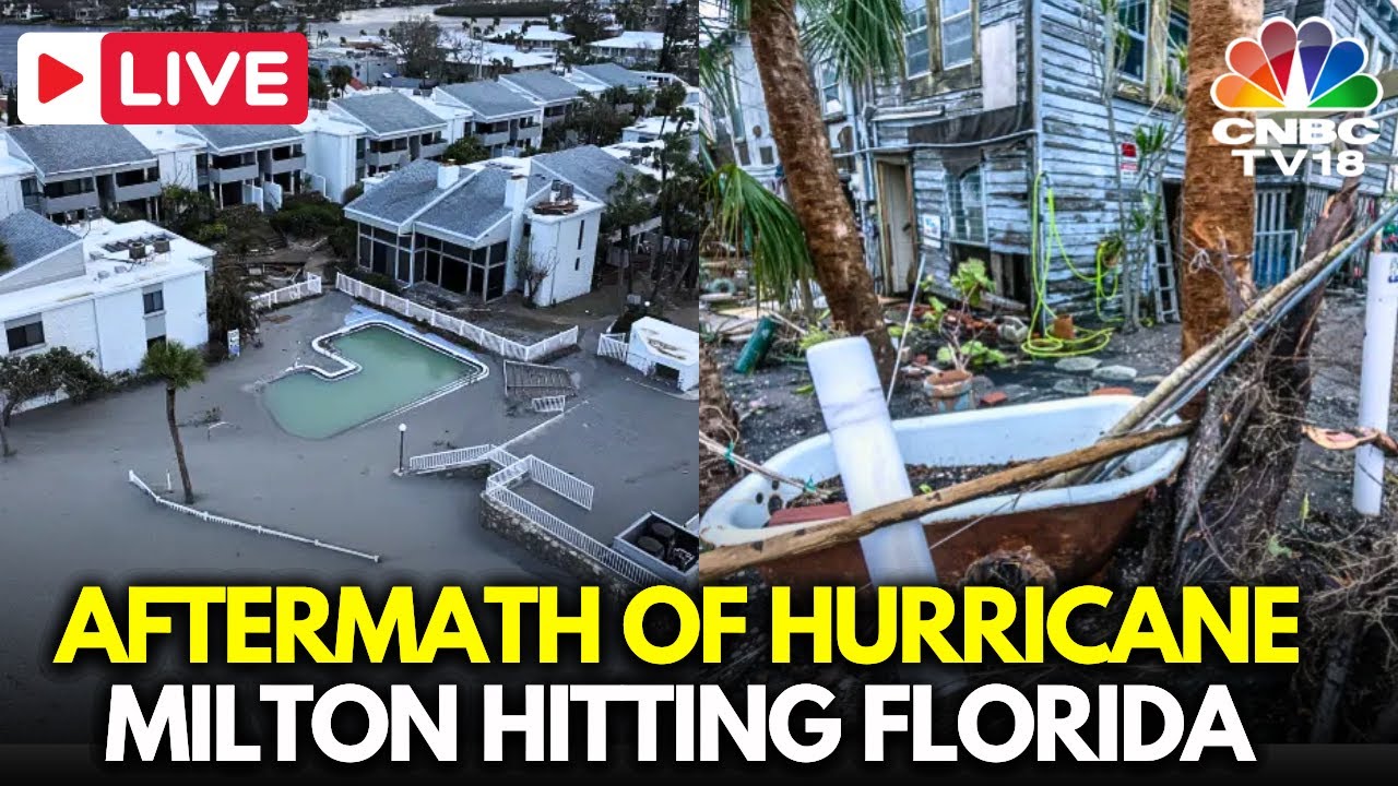 Hurricane Milton LIVE: At least 4 Killed in Florida, 3Mn Lose Power ...