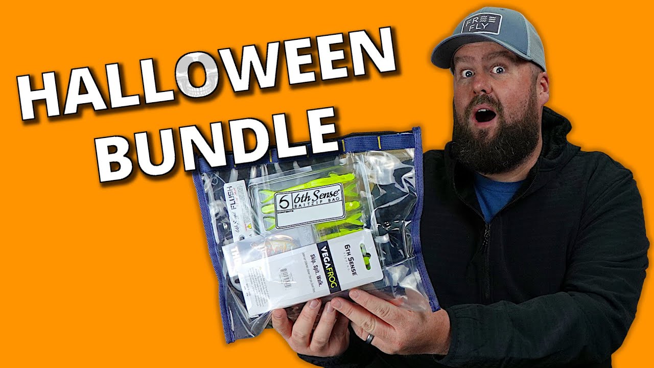 👻NEW 6th Sense Fishing Halloween Bundle UNBOXING! | Fall Bass Fishing ...