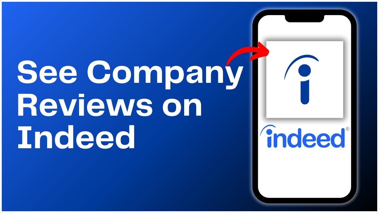 How to See Company Reviews on Indeed 2024 - YouTube
