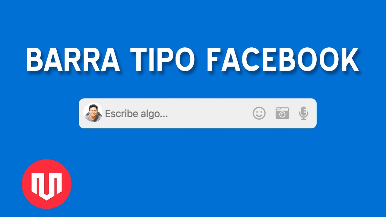 Crear una barra tipo Facebook solo con CSS - YouTube
