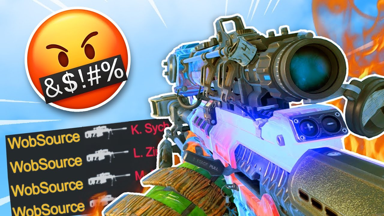 Black Ops 4 Funny Moments - Sniper Fail, Hit Markers, Rage! (BO4) - YouTube