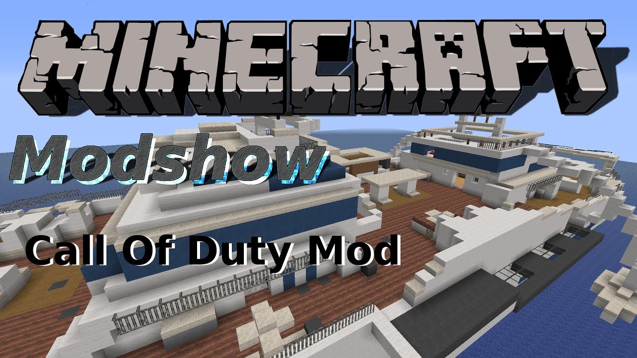 Minecraft CALL OF DUTY MOD - YouTube