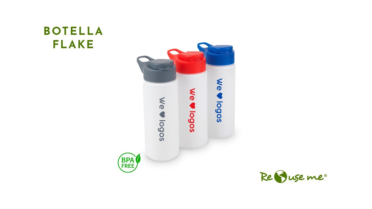 Botella Flake - Reuseme - YouTube