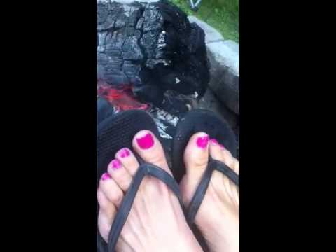 Feet on fire! - YouTube