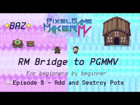 Episode 8 - Add and Destroy Pots - YouTube