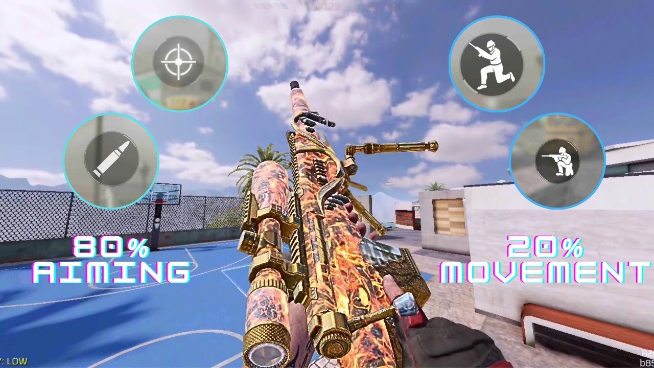 Sniping With 80% Aim & 20% Movement In CODM Be Like - YouTube