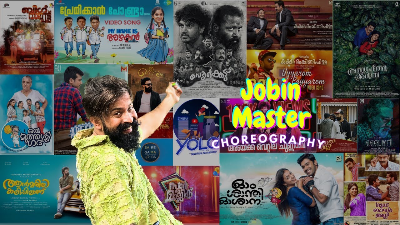 A Compilation of my Movie Choreography | Jobin Master Choreography ...