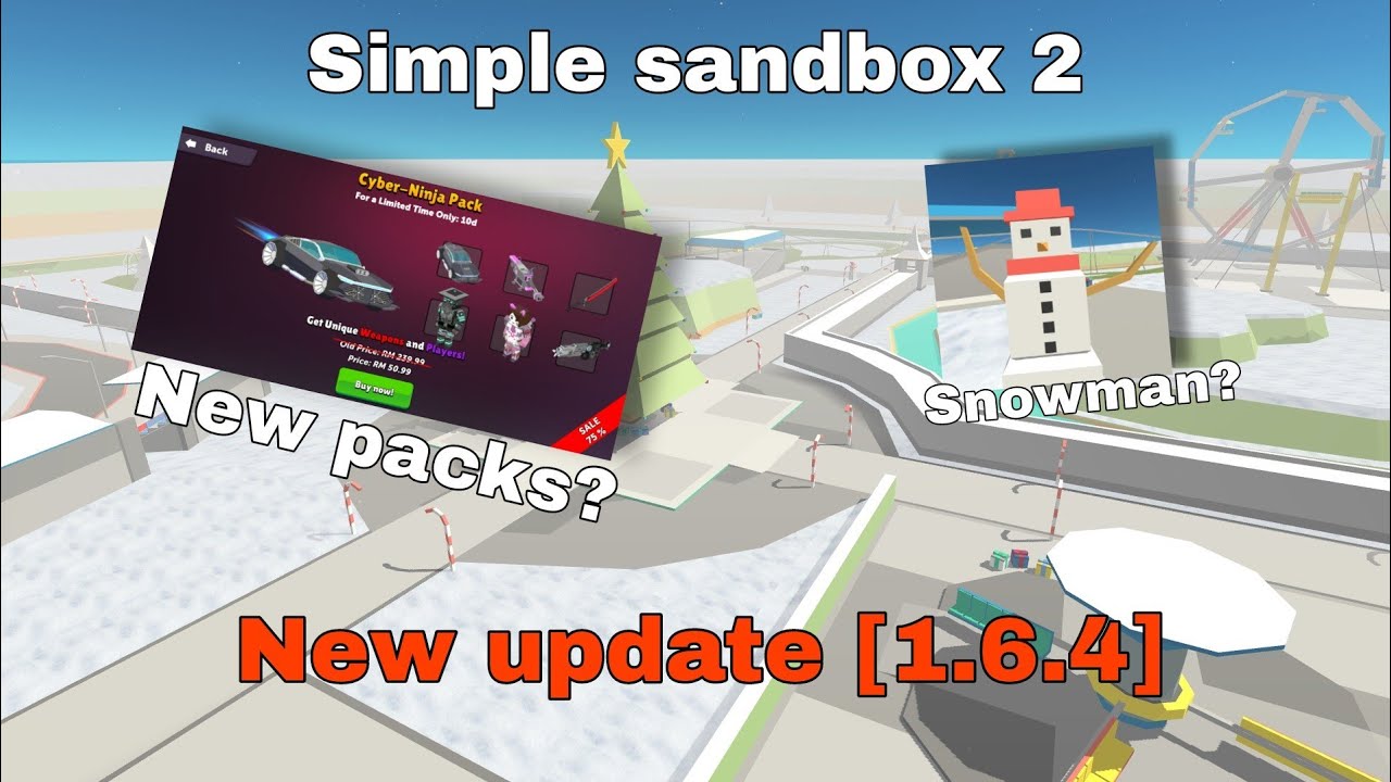 Simple sandbox 2 update (1.6.4) [New skins, vehicles, weapons and new ...
