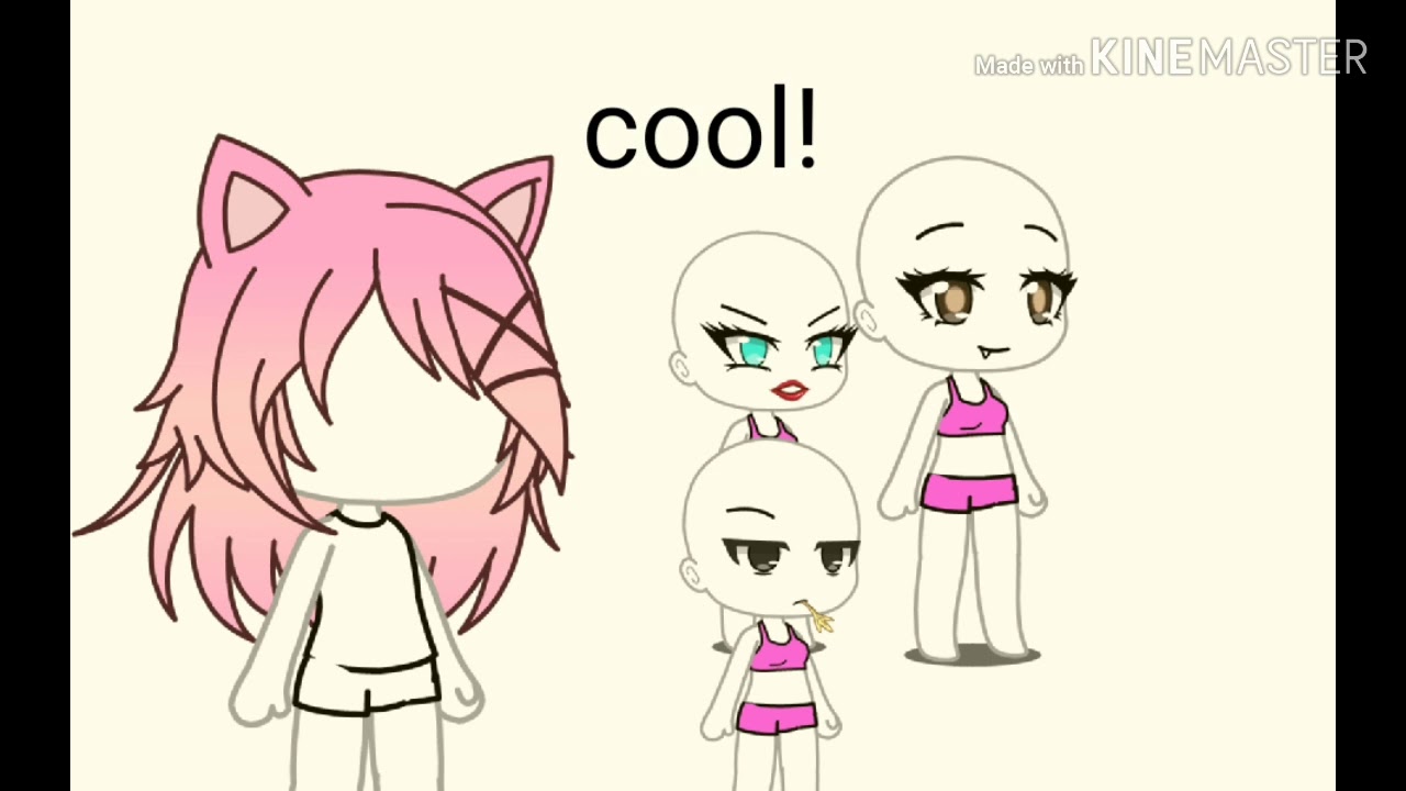 Dress up a doll in gachaverse! - YouTube