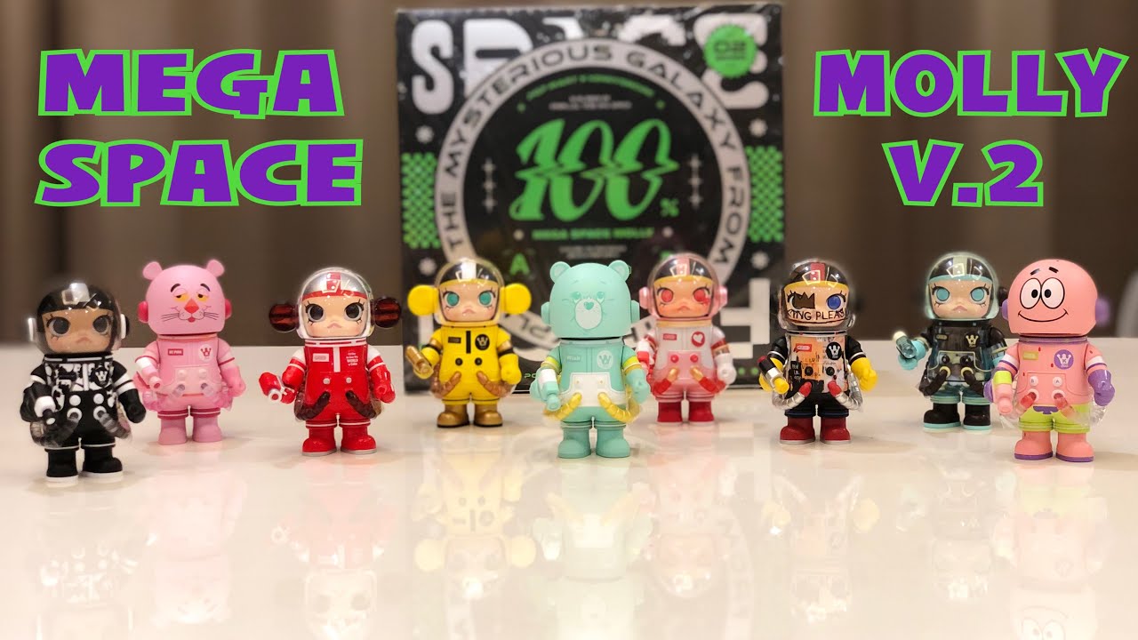 แกะกล่องสุ่ม MEGA SPACE MOLLY V.2 ลุ้นตัว Secret #molly #spacemolly # ...