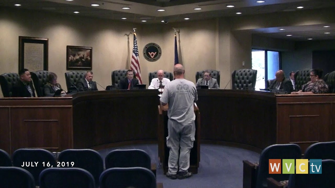 West Valley City Council Meeting, July 16, 2019 - YouTube