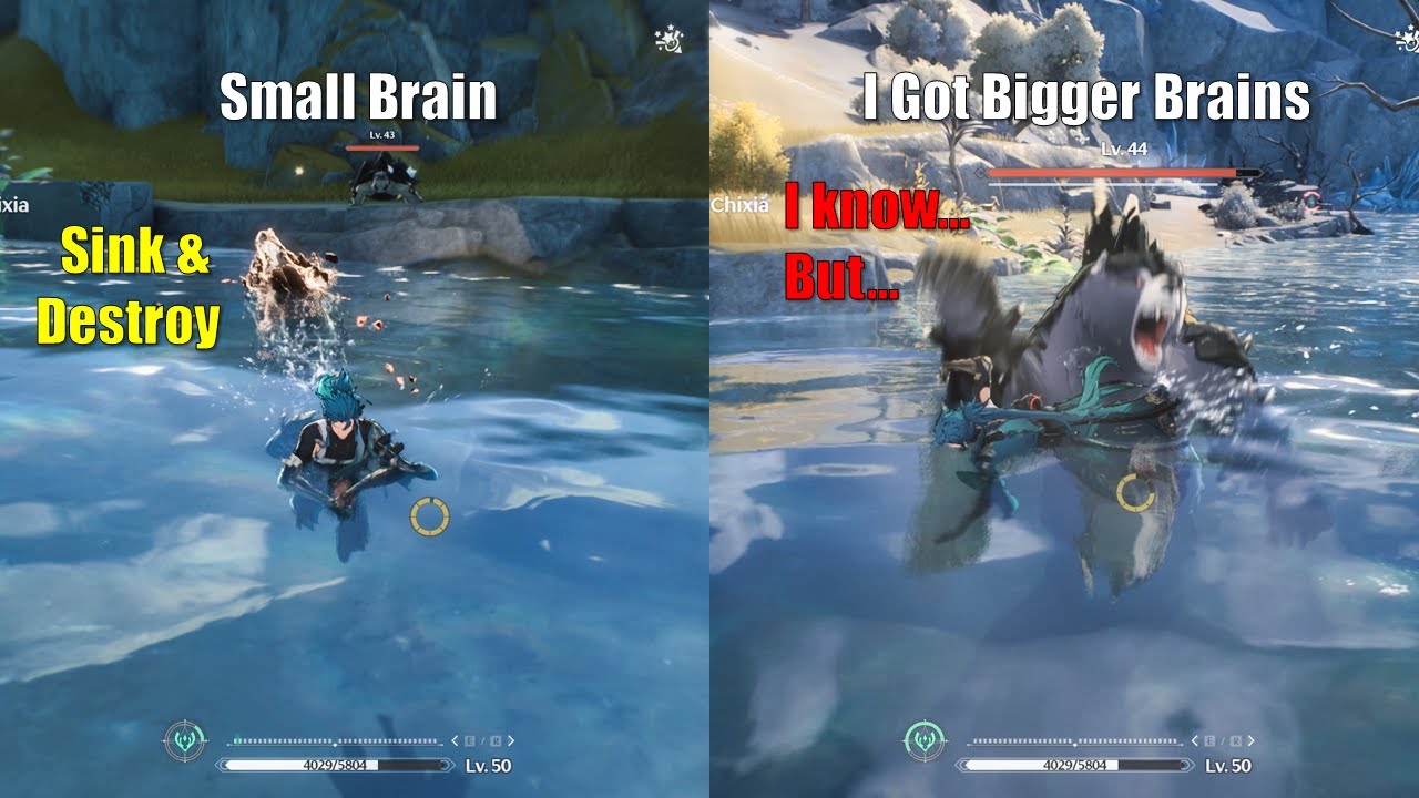 Wuthering Big Brain Moments: Sink and Destroy! - YouTube