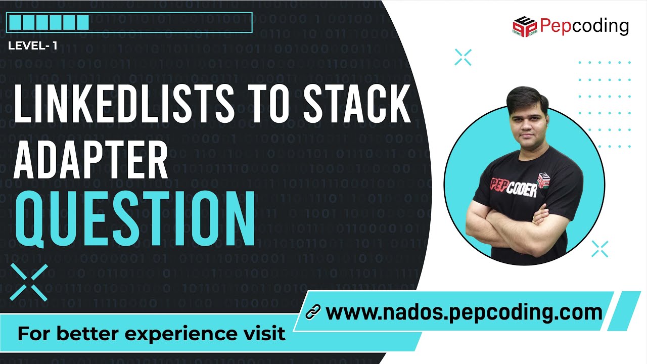 Linked List to Stack Adapter | Question - YouTube