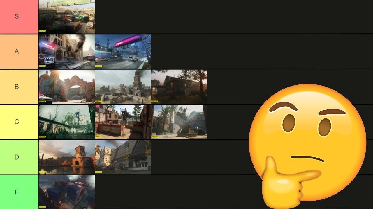 Modern Warfare 2 Maps Tier List - YouTube