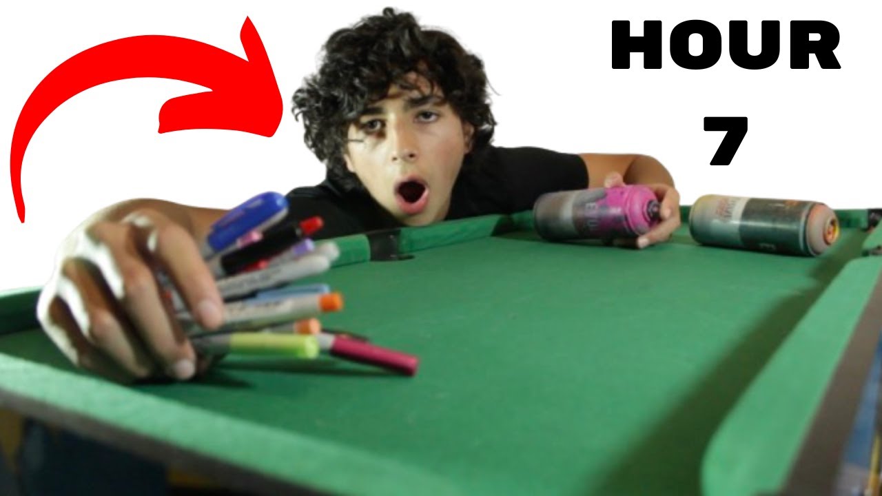 Painting a POOL Table - YouTube