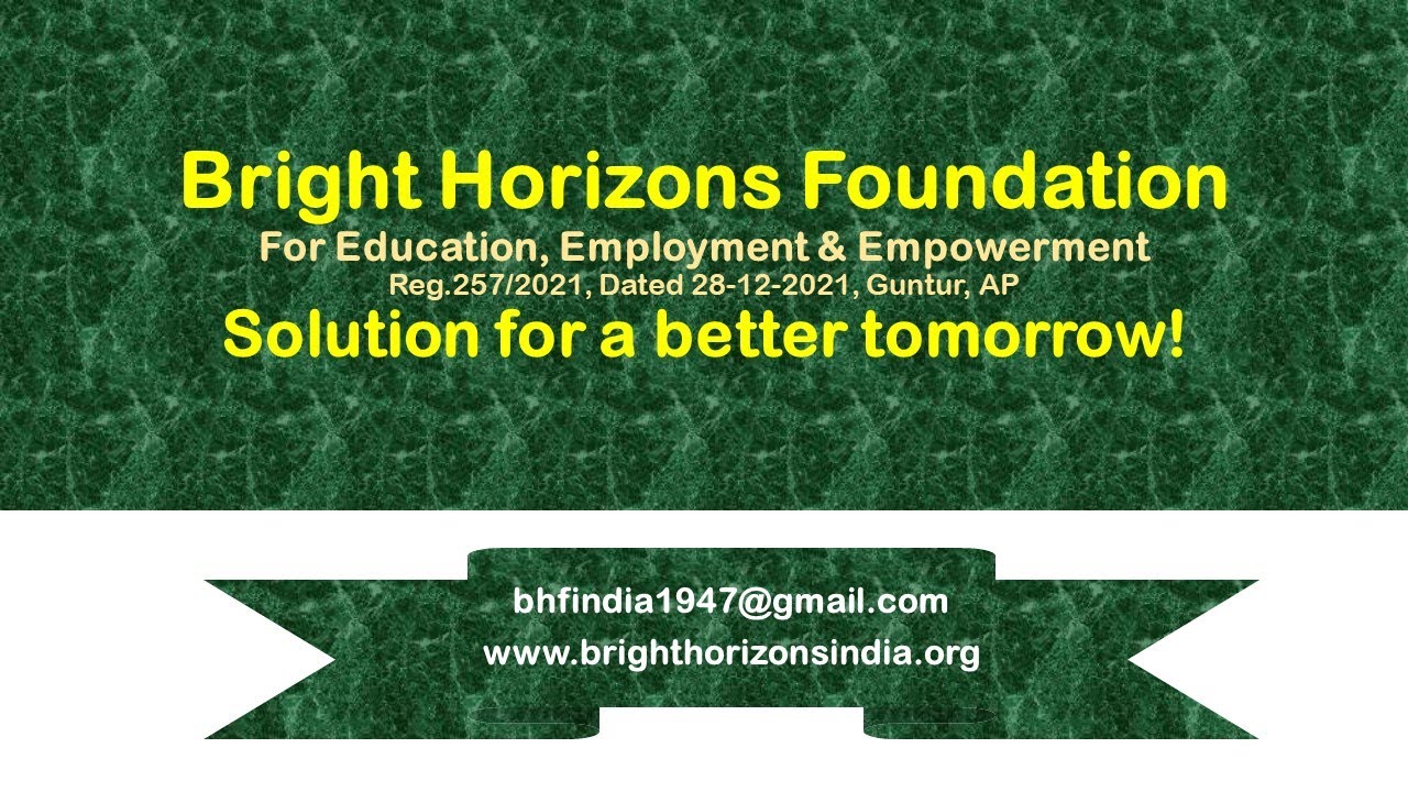 Bright Horizons Foundation - YouTube