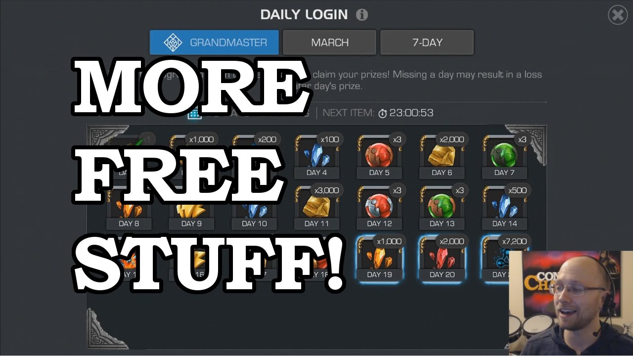 Grandmaster Calendar | Marvel Contest of Champions - YouTube