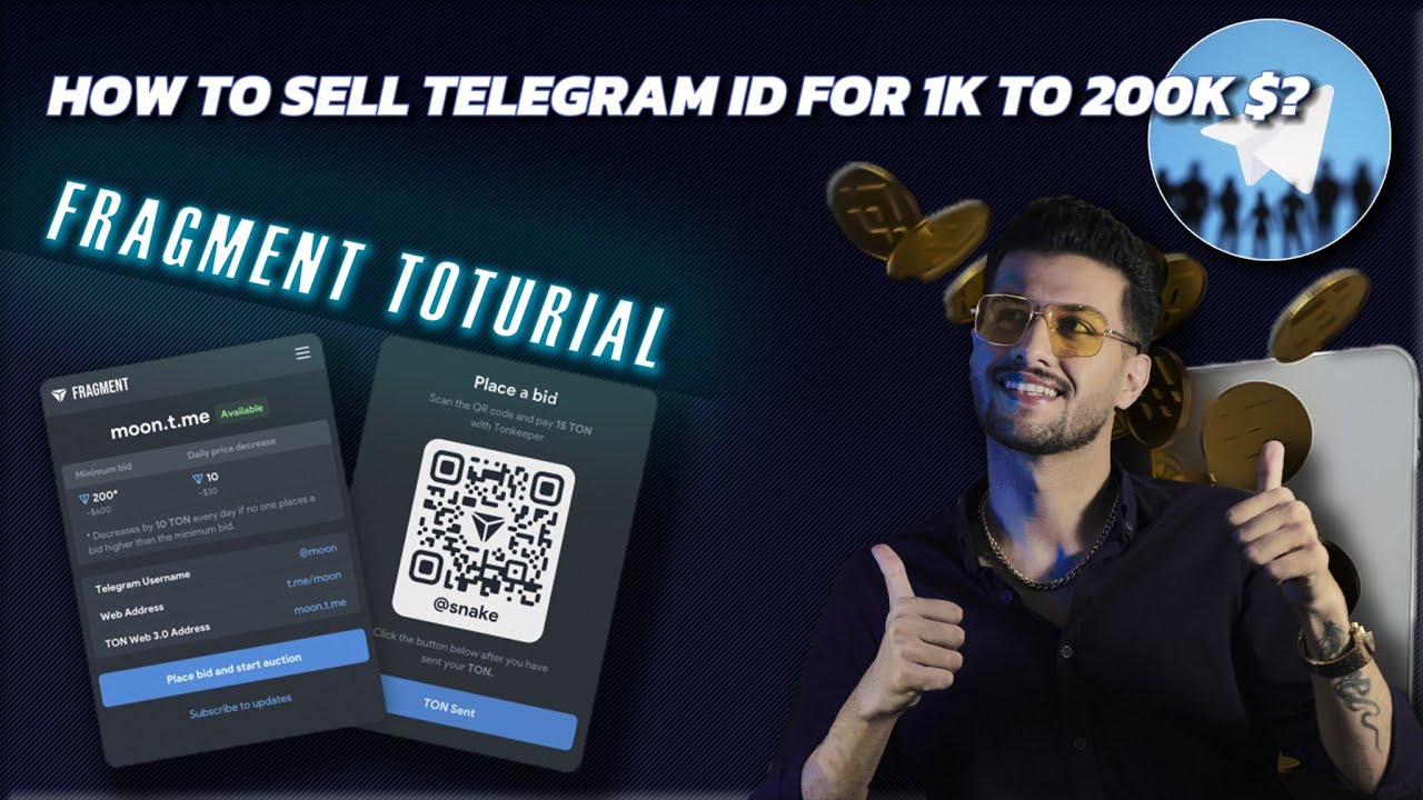 Sell Your Telegram Id For 1k $ to 220k $ ! Fragment Toturial+Selling ...