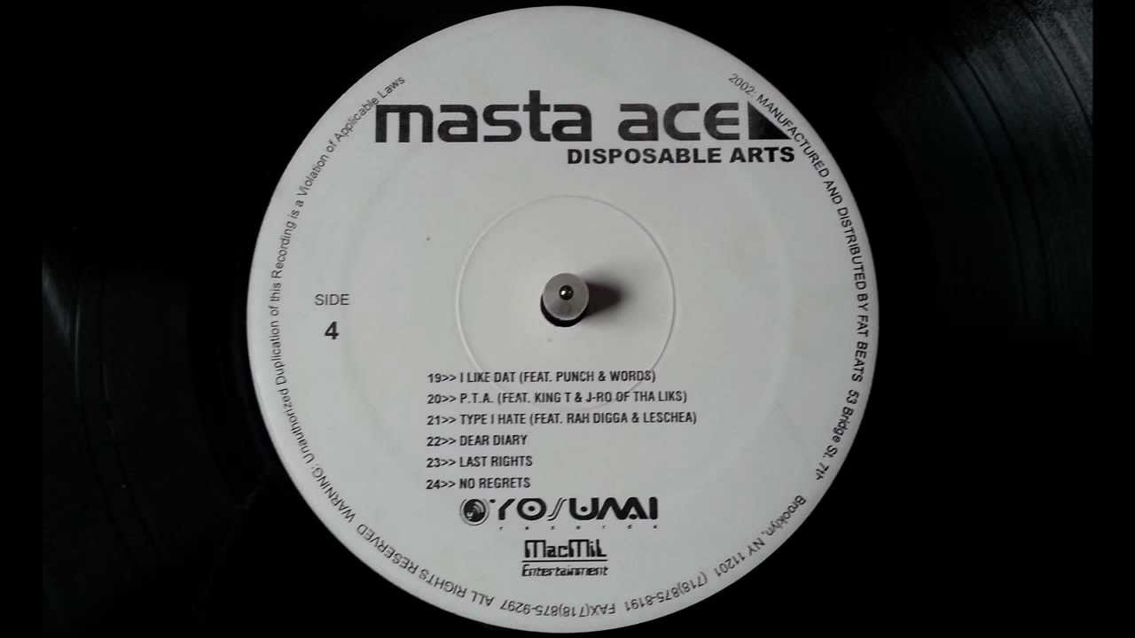 Masta Ace - Every Other Day - Disposable Arts (2001) - YouTube