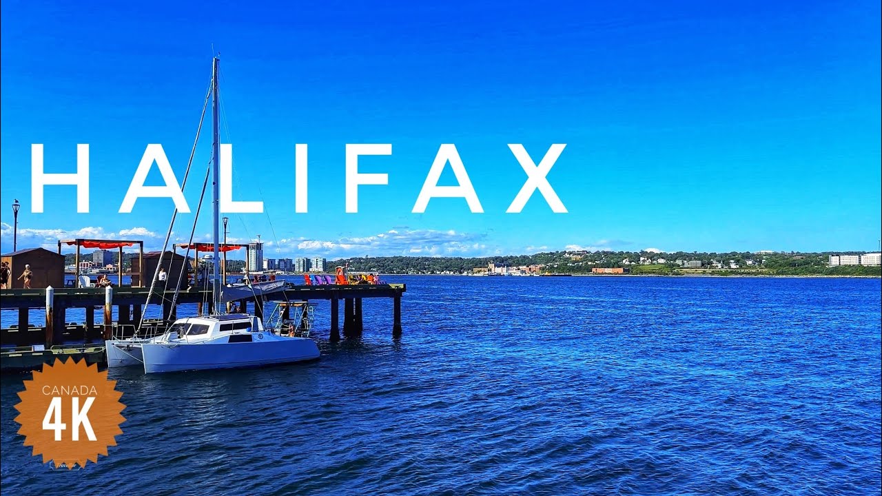 Beautiful Day in Halifax Canada 🇨🇦 | Barrington Street | Waterfront ...