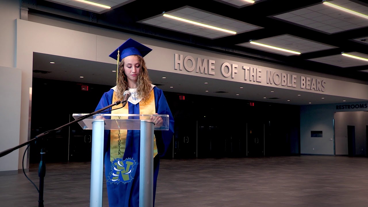 Valedictorian Kayla Pyle - YouTube