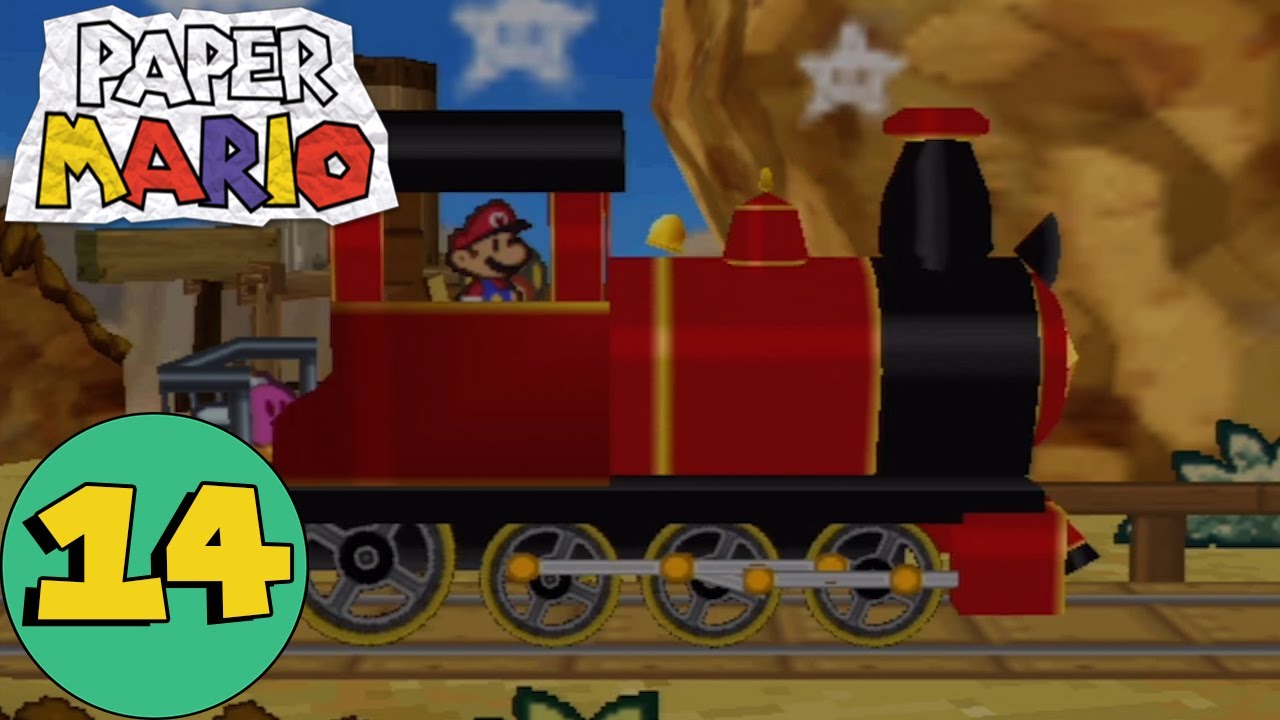 Paper Mario: Part 14 - Ascending Mt. Rugged - YouTube