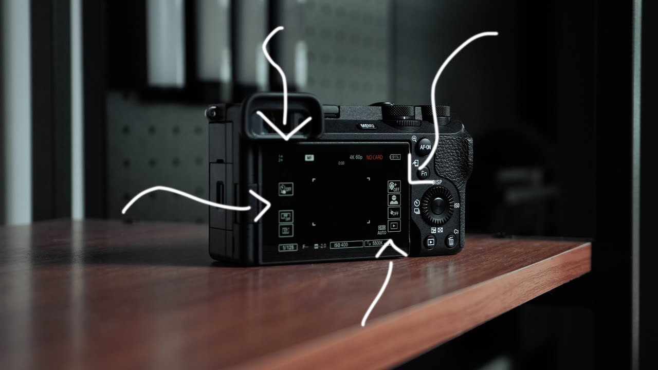 COMO TIRA O MENU DA SONY A6700? - YouTube