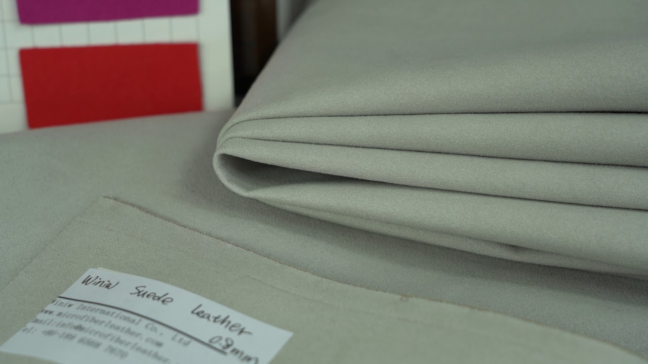 WINIW Microfiber Suede Lining Leather - YouTube