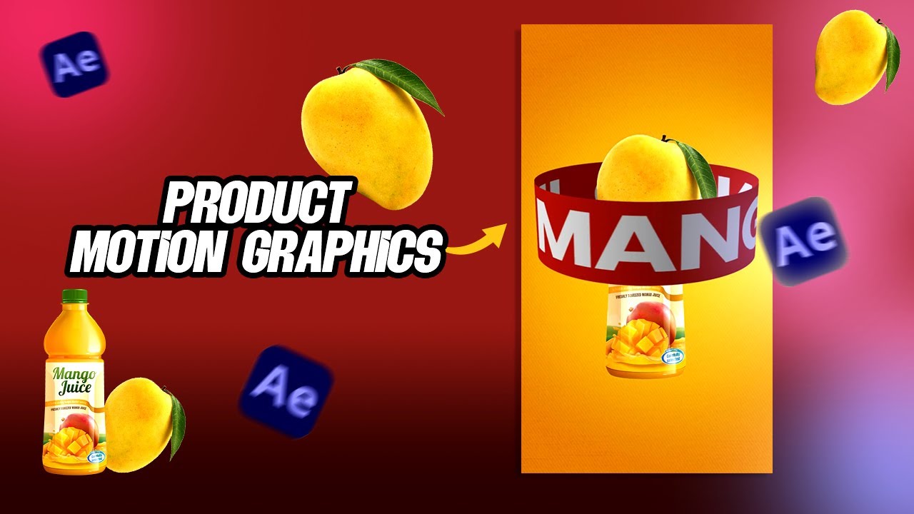Product Motion Graphics Tutorial in After Effects - YouTube