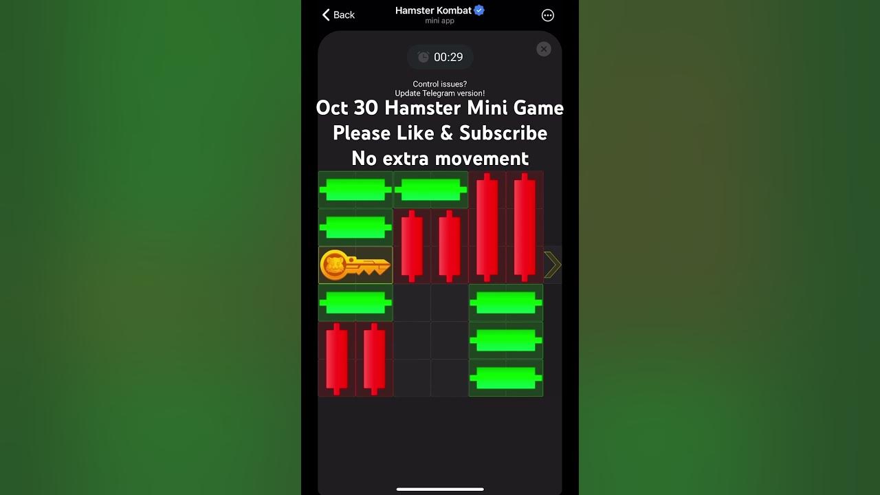 Oct 30 Hamster Mini Game Season 2 #hamsterkombat #dailyminigame # ... Oct 30 Hamster Mini Game Season 2 #hamsterkombat #dailyminigame # ...