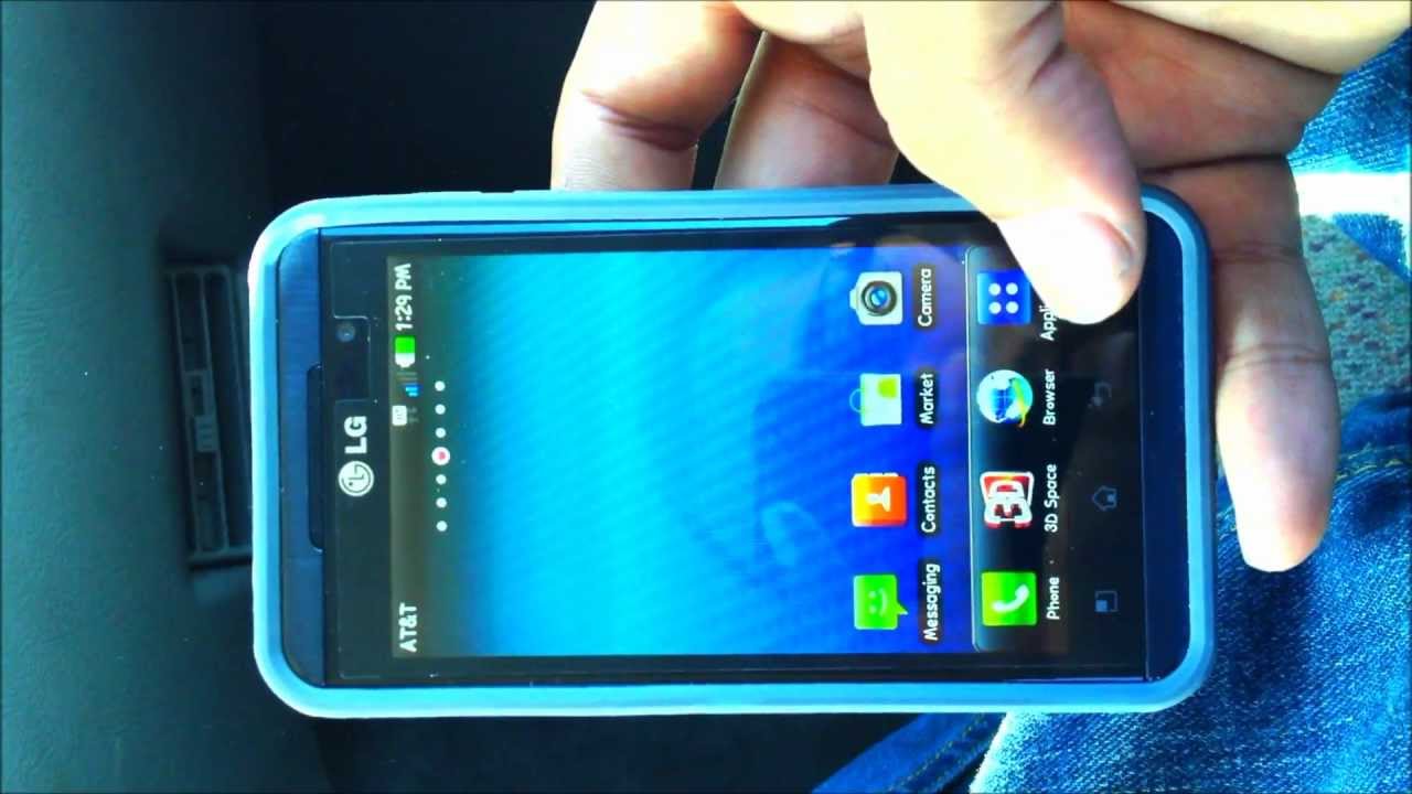 Forgot Password LG Thrill P925 How to Hard Master Reset - YouTube