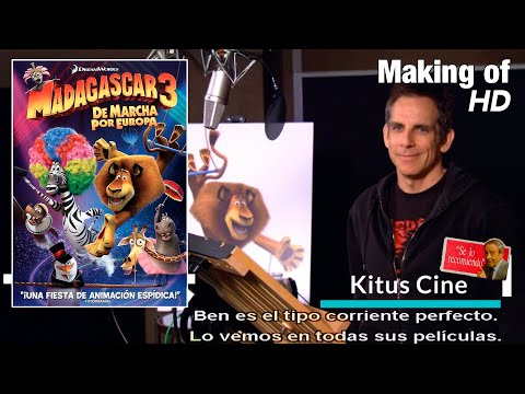 Asi se hizo MADAGASCAR 3 (Making Of subtitulado en español)