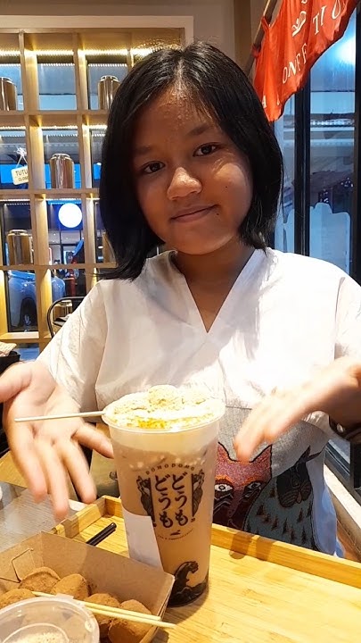 MINUMAN LUCU VIRAL ‼️ DOMO DOMO BY DUM DUM #foodie #food - YouTube