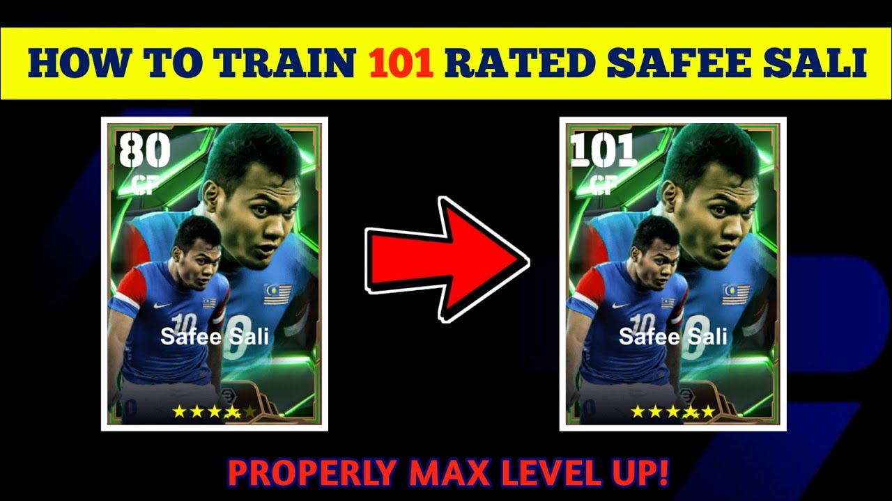 How To Train 101 Rated Free SAFEE SALI efootball mobile 2025 | SAFEE ...