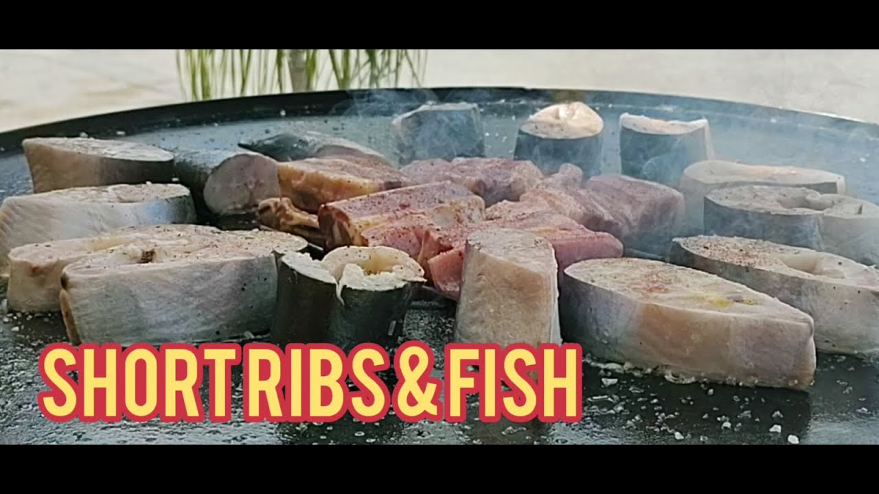Short Ribs y Pescado Asado |Short Ribs & grill Fish - YouTube