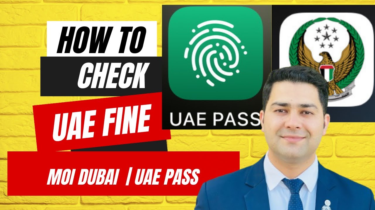 How to use MOI application | how to see your visa details UAE Pass ...